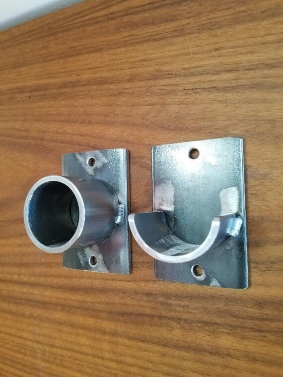 Closet Rod End Bracket Set - Etsy