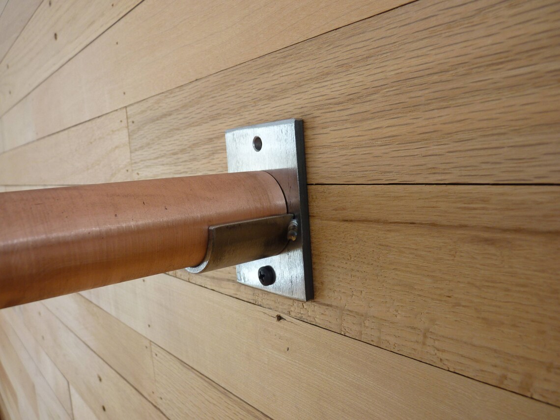 Closet Rod End Bracket Half Round - Etsy