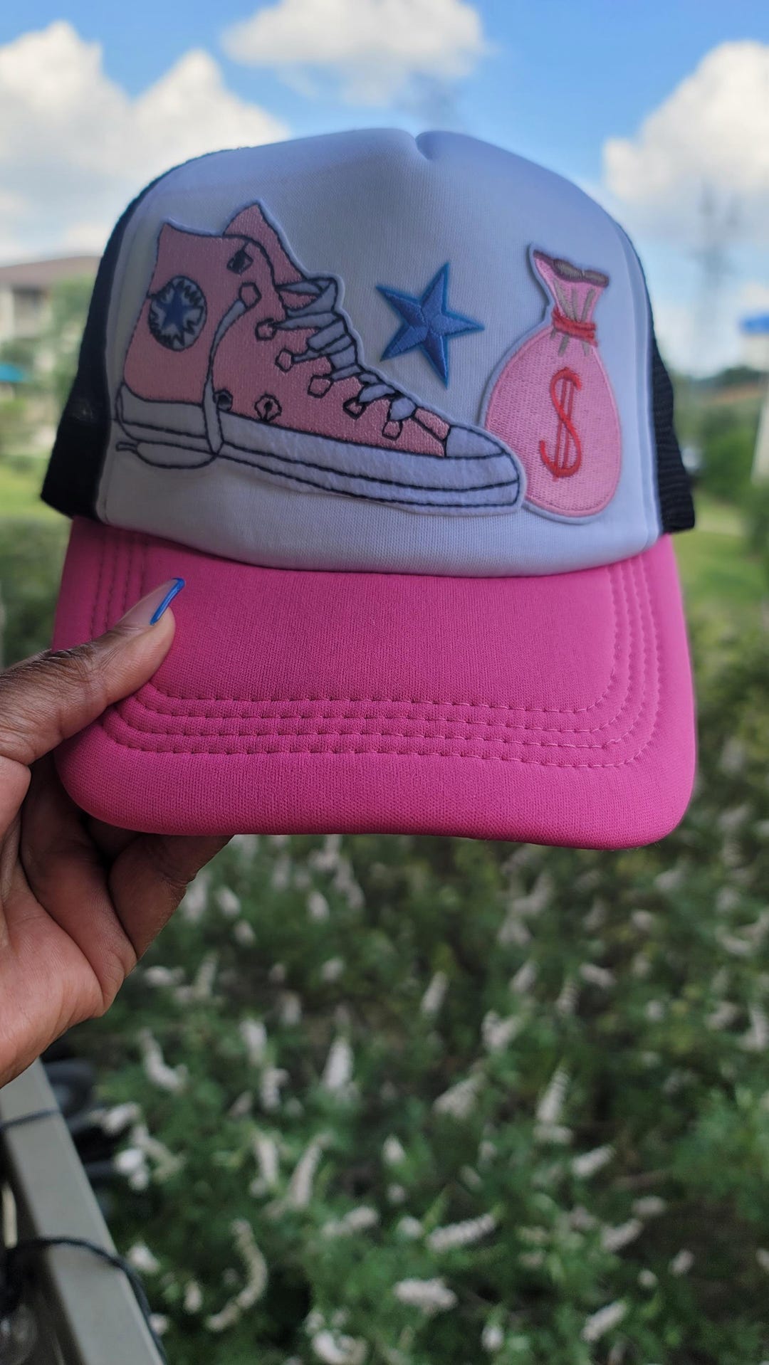 Sneaker Money Trucker Hat - Etsy