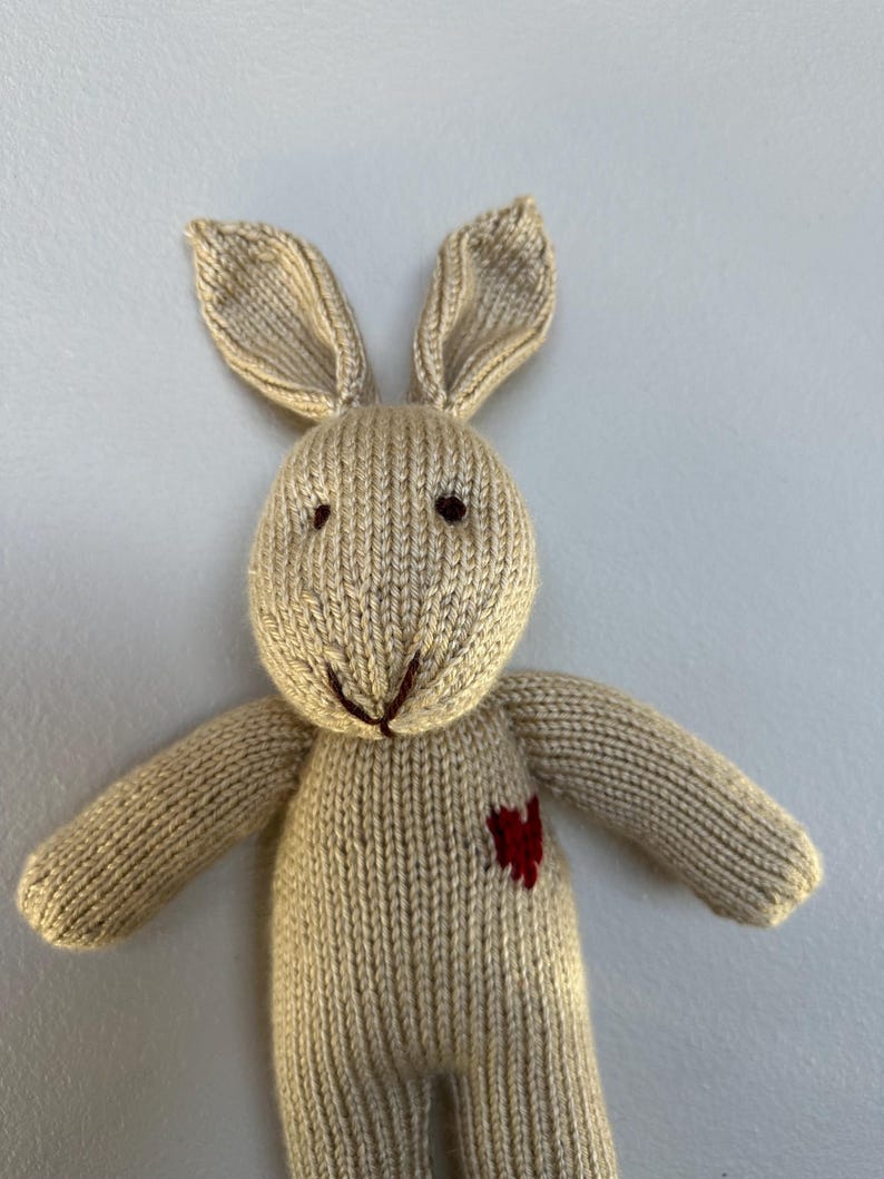 Handmade Large Bunny Stuffed Animal - Handmade Soft Toy Rabbit - Etsy