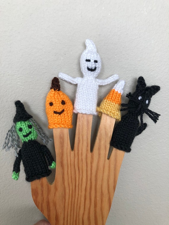Halloween Finger Puppets - Etsy