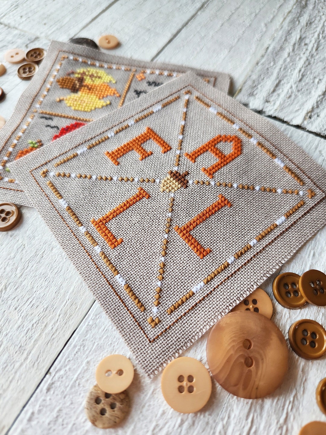 Instant Download / Fall Leaves Cross Stitch Pattern, Fall X Stitch ...