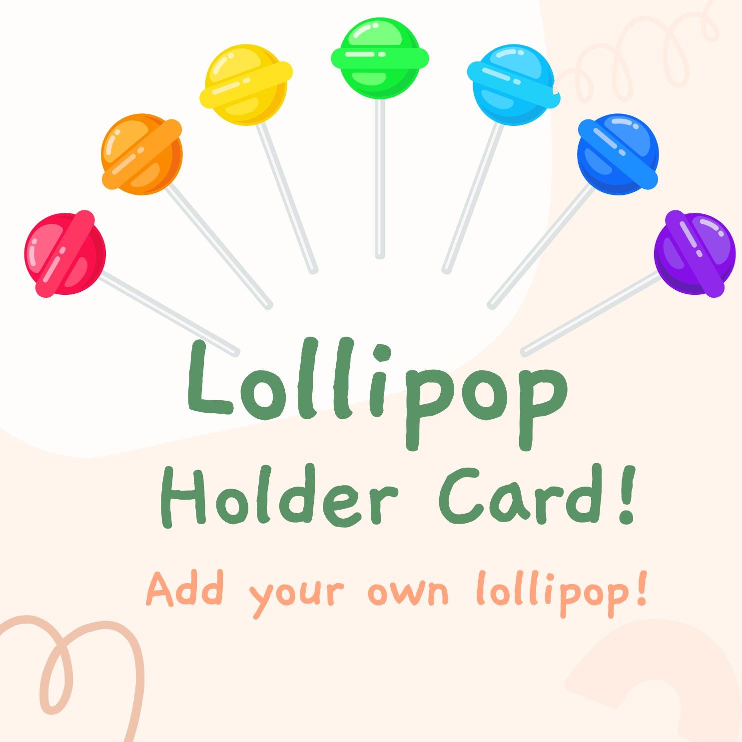 End of Year Student Gift From Teacher – Editable Lollipop Card ...