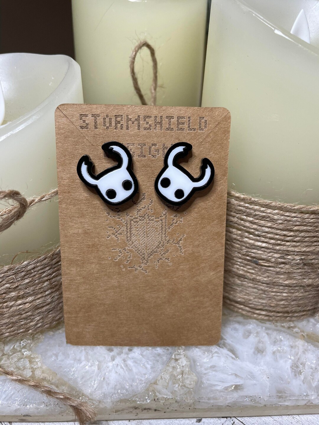 Hollow Knight Earrings - Etsy