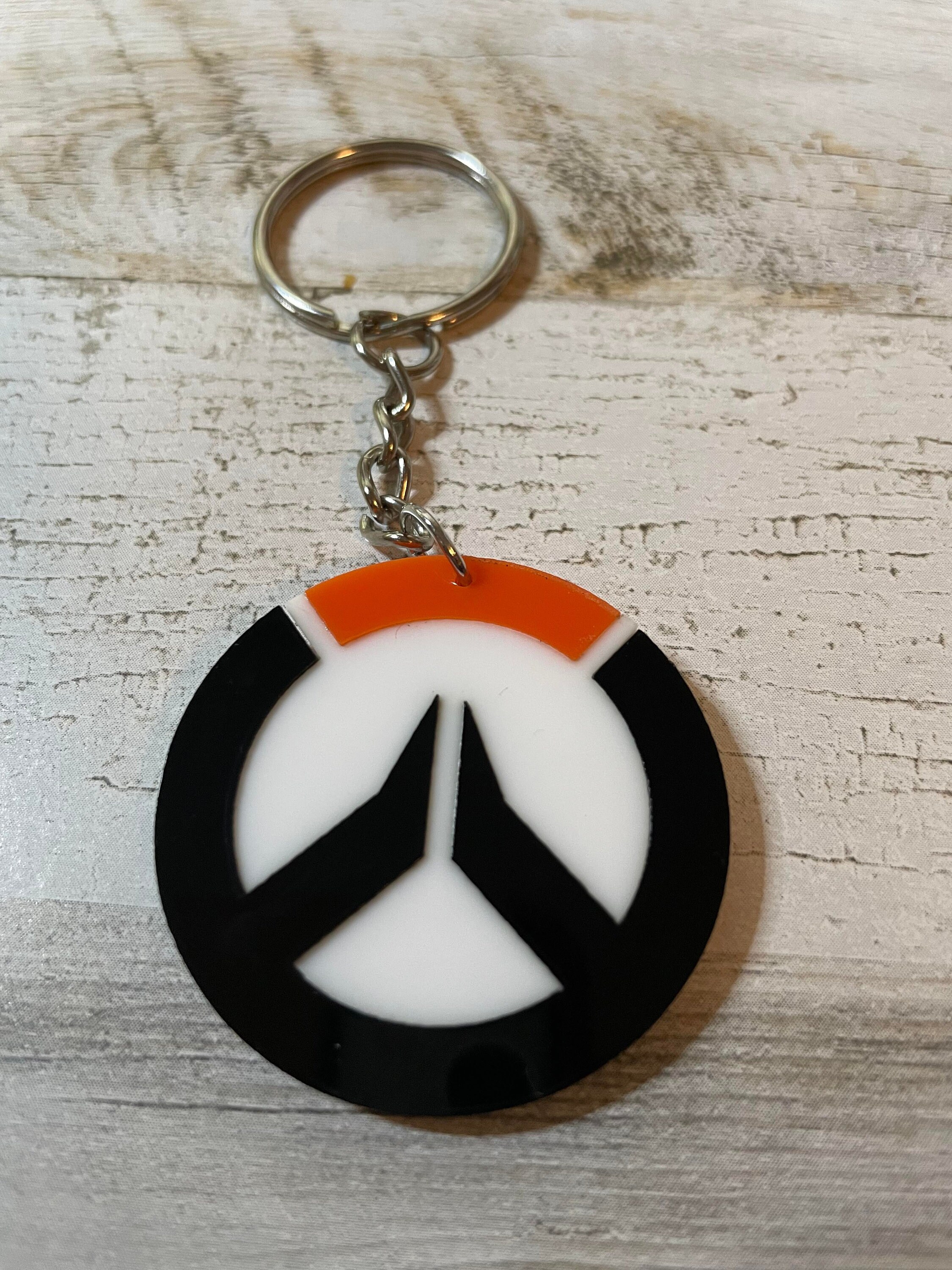 Overwatch Logo Keychain - Etsy