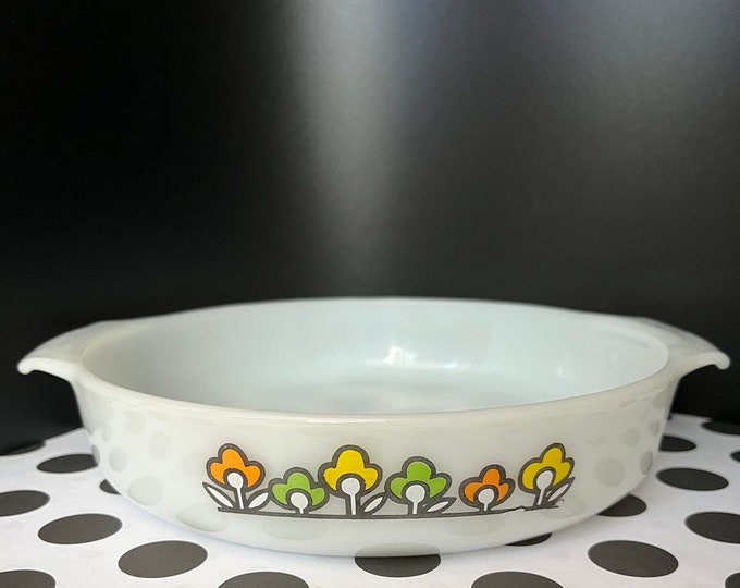 Vintage Fire King Anchor Hocking, Fire King Summerfield Casserole Dish ...