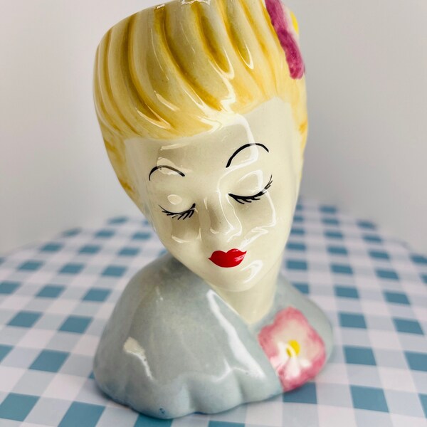 Vintage Head Vases - Etsy