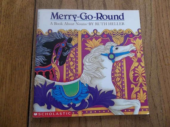 Merry Go Round/book About Nouns/ruth Heller/1990 | Etsy