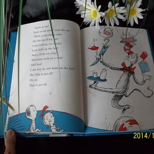 The Cat in the Hat Hardcover, Children's Vintage Book, 1985 - Etsy