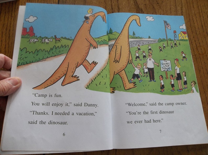 Danny and the Dinosaur Go to Camp/i Can Read/beginner 1 | Etsy
