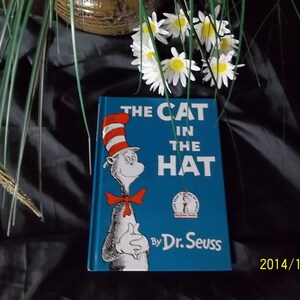 The Cat in the Hat Hardcover, Children's Vintage Book, 1985 - Etsy