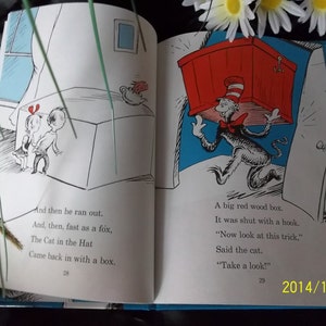 The Cat in the Hat Hardcover, Children's Vintage Book, 1985 - Etsy