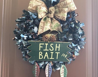 Fish wreath | Etsy