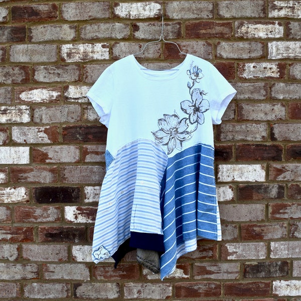 Patchwork Tunic - Etsy