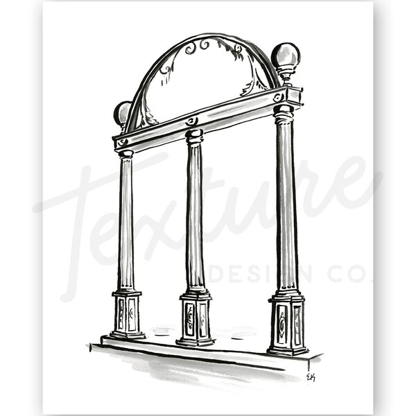 Uga Arch - Etsy