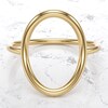Hammered Gold Open Ring | 14k Gold Filled Adjustable Ring | Minimalist ...