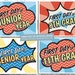 Printable First Day of School Signs Pre-k Through Grade 12 Superhero ...