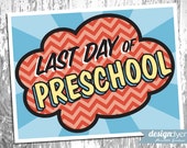 Printable Last Day of School Signs Pre-k Through Grade 12 - Etsy