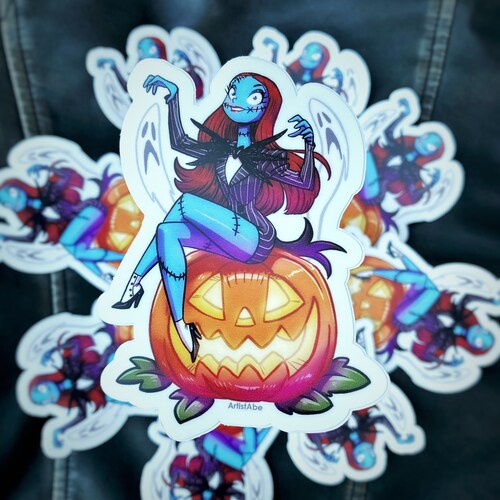 Sally Skellington Sticker - Etsy