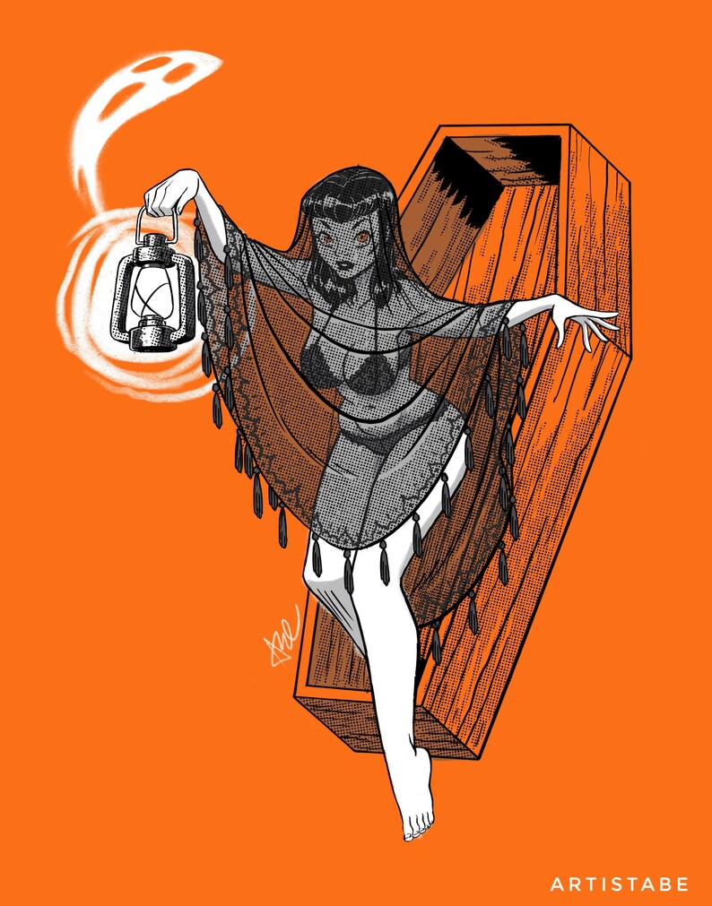 Ghost Veil 11x14 - Etsy