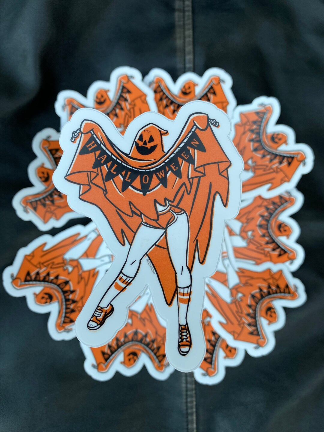 Halloween Ghost Sticker - Etsy