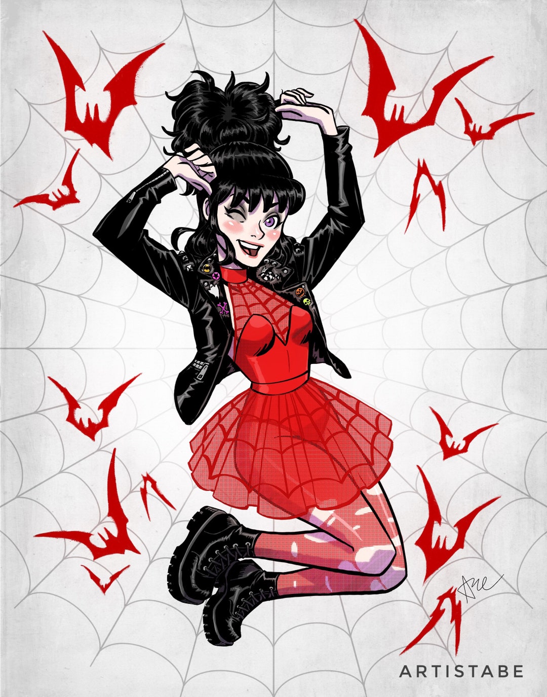 Lydia Deetz 11x14 - Etsy