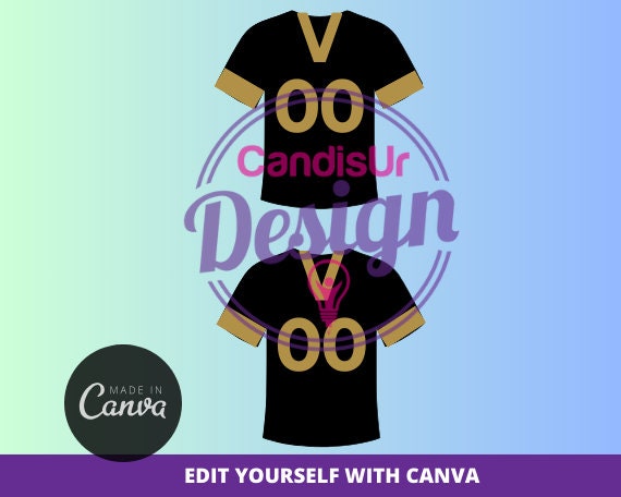 Jersey Earring Template, Canva Template, Editable Canva, Jersey ...