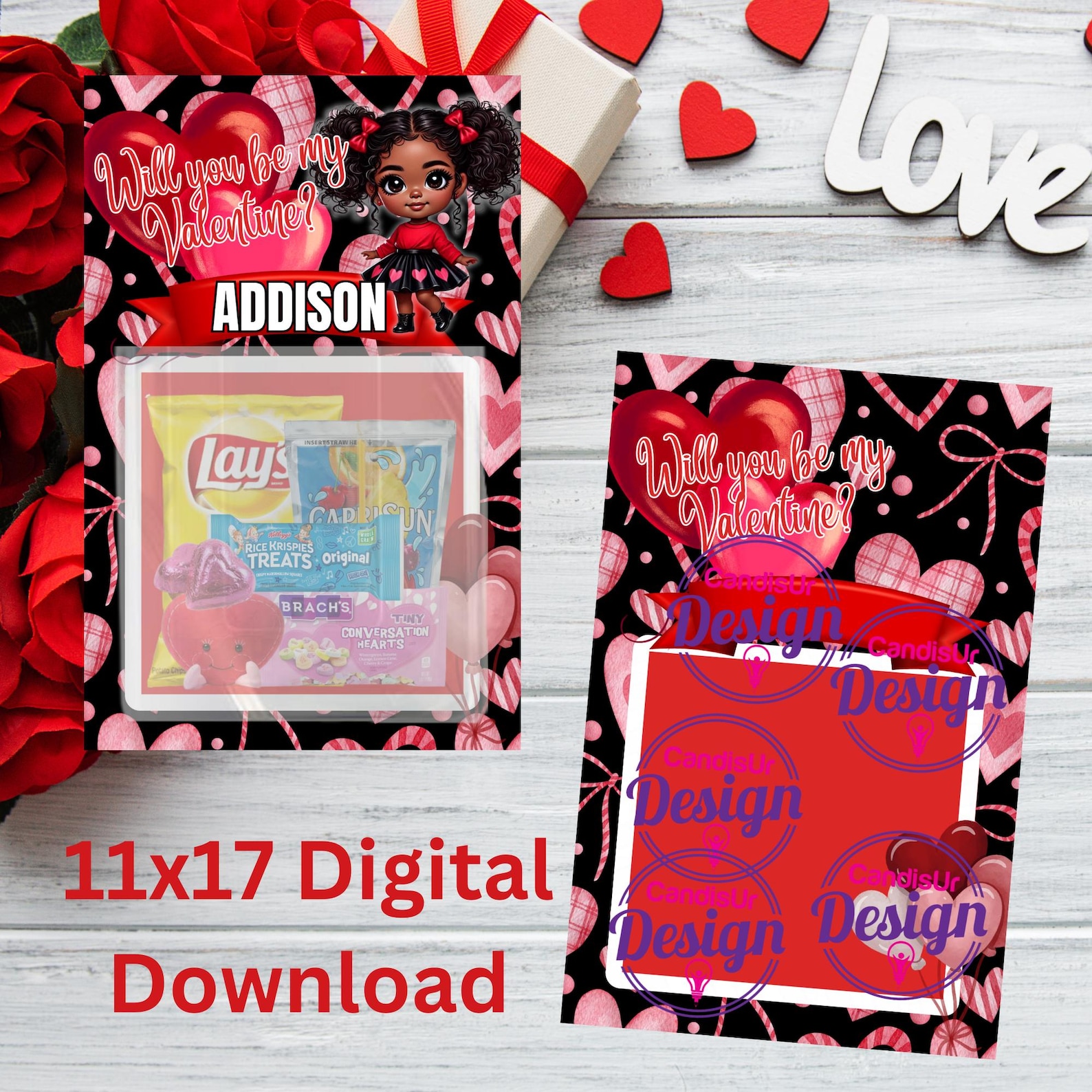 Valentine Jumbo Card, Jumbo Card, V-day Card, Valentine Card, Jumbo ...