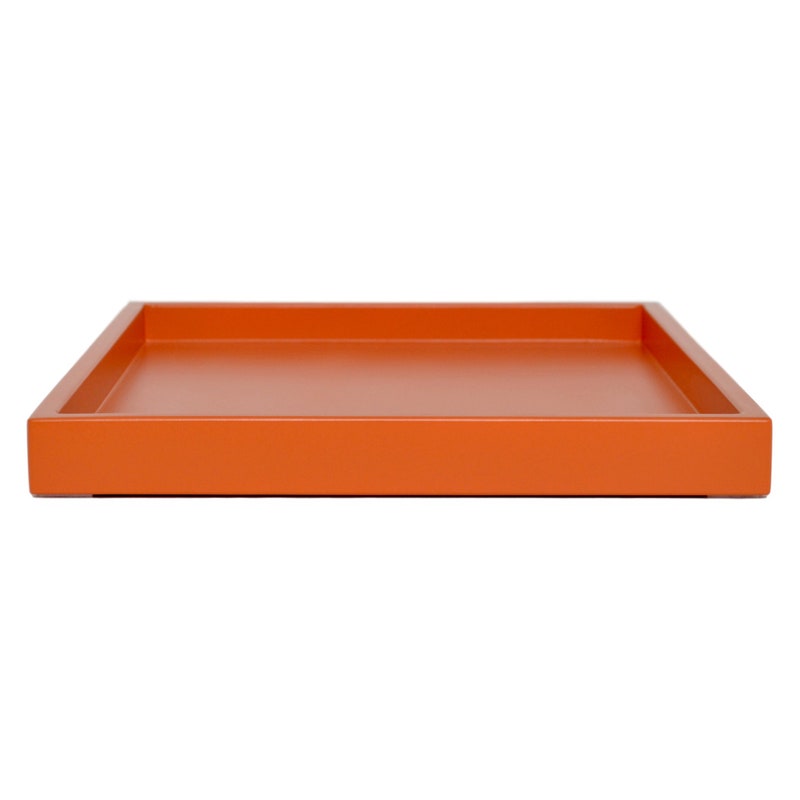Orange Rectangular Plate - Etsy