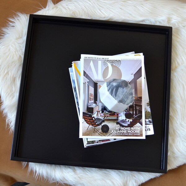 Black Ottoman Tray - Etsy