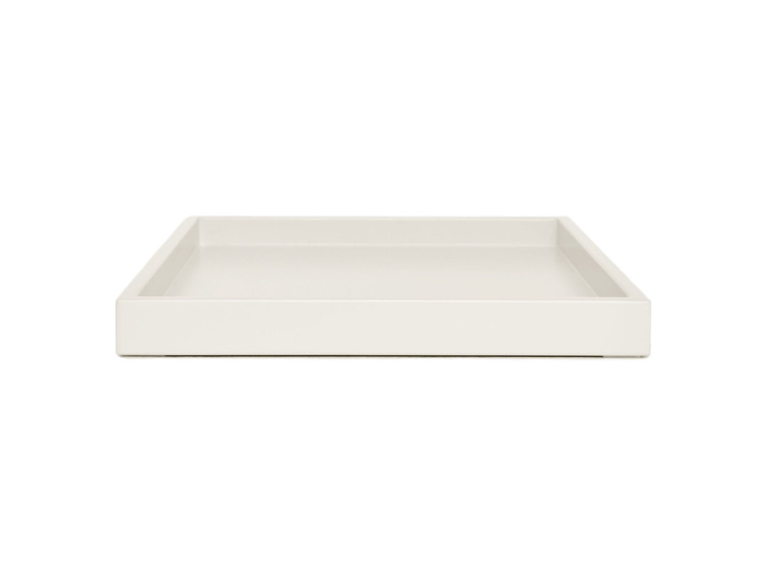 Bone off White Shallow Tray, Small to Large Sizes for the Coffee Table ...