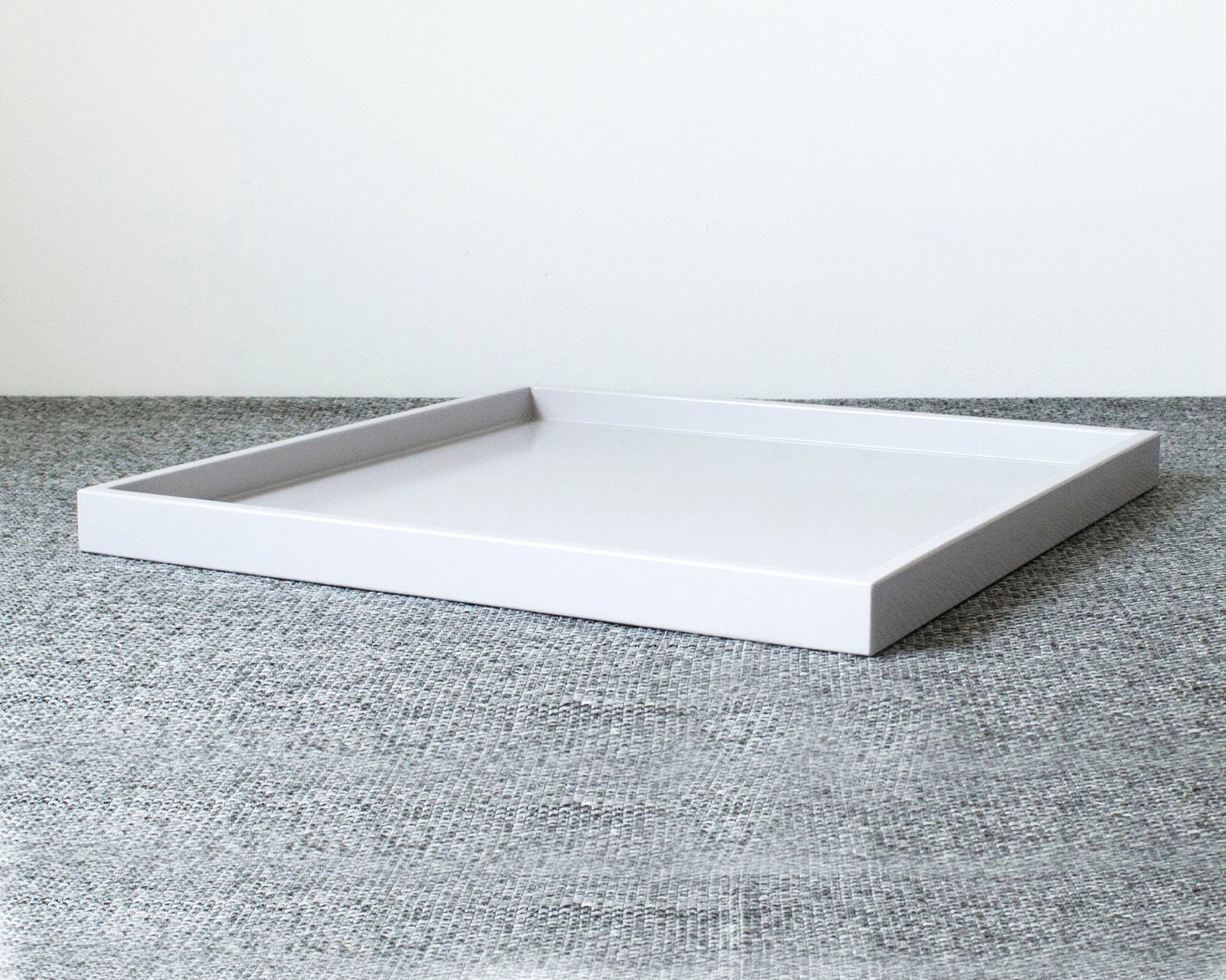 20 X 20 Square Coffee Table Tray Modern Low Profile Ottoman - Etsy