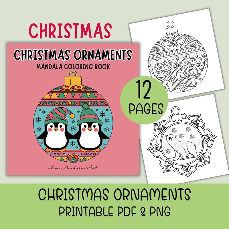 Mandala Ornament - Etsy