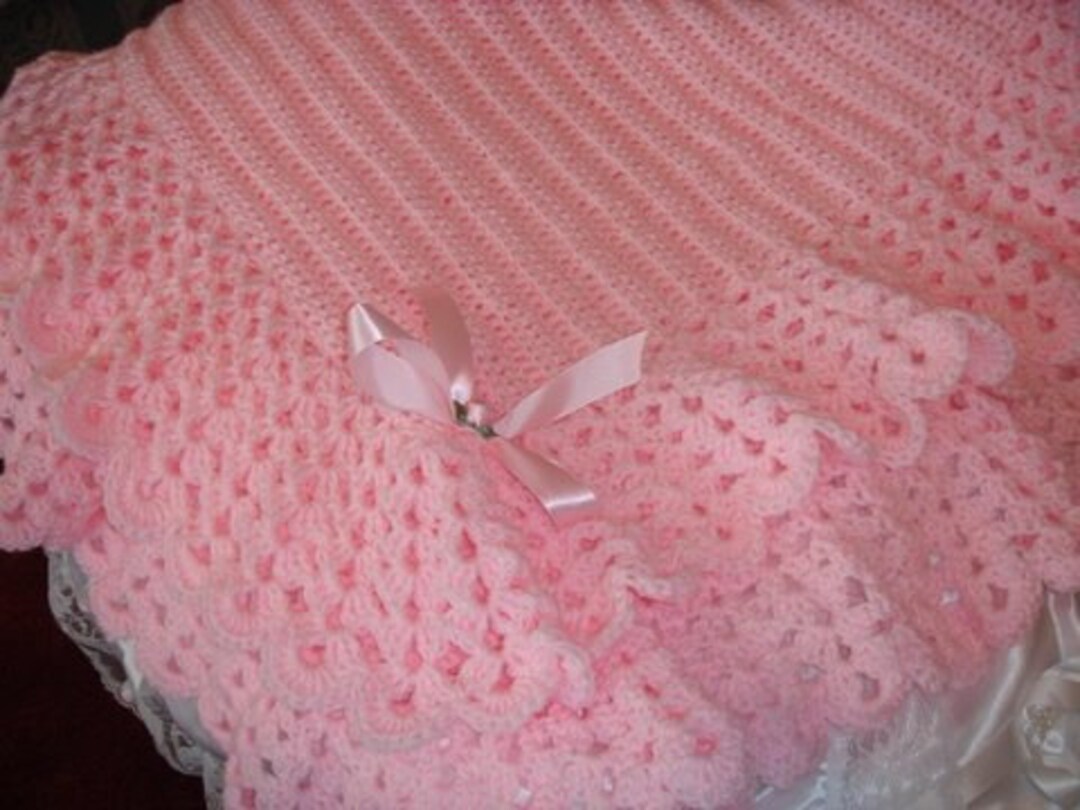 No 34 Shell Shawl Crochet Pattern - Etsy