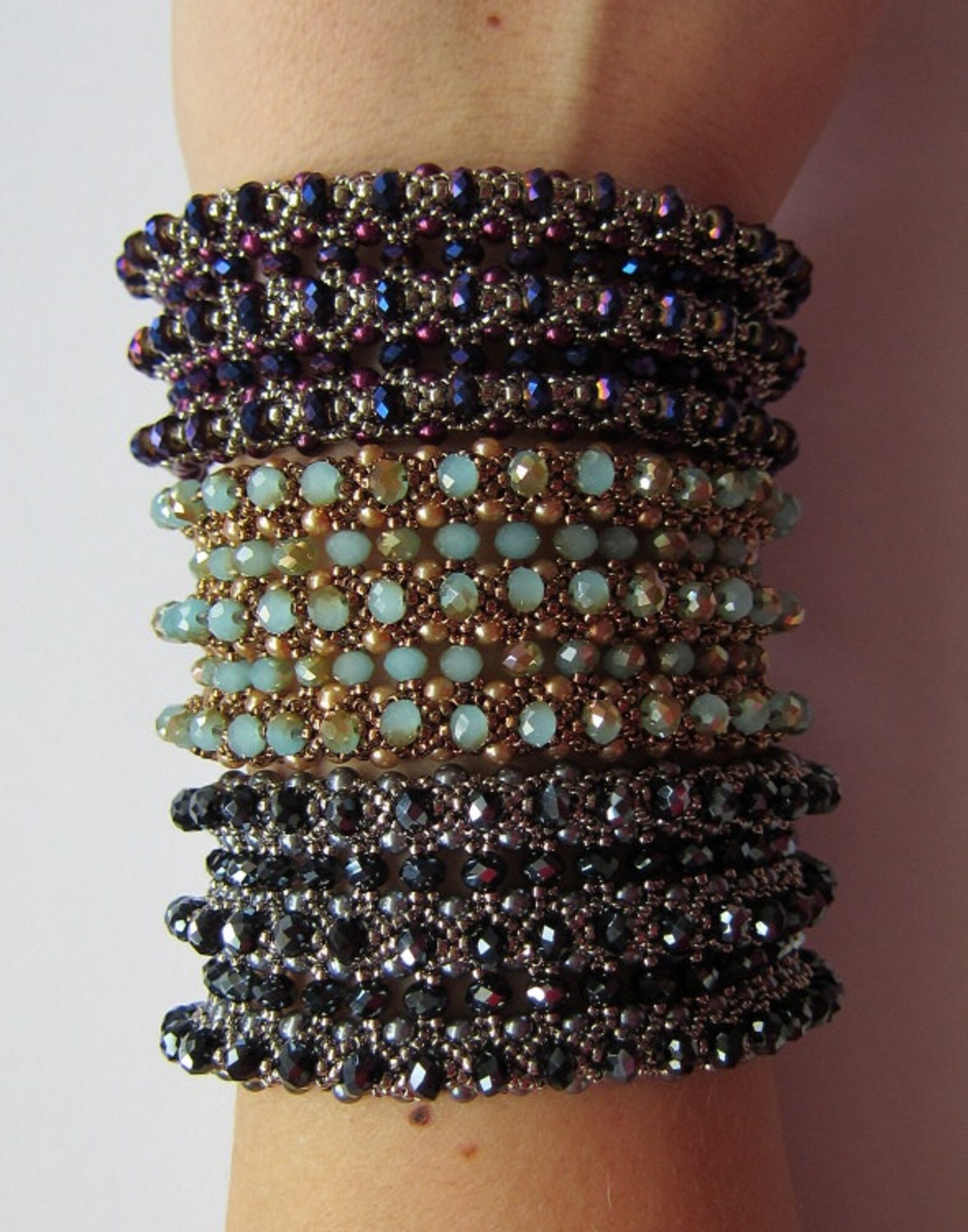Beading Pattern Bracelet Reya PDF english - Etsy