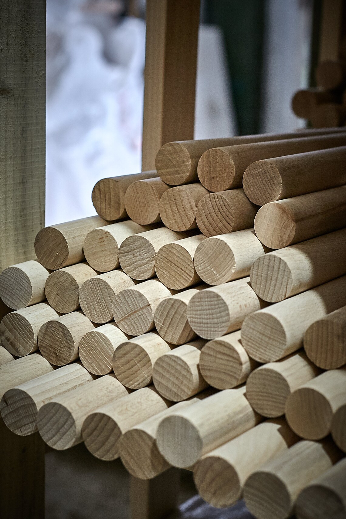 15/16 Beech Dowel Rods 24 mm 12 Long Beech Wood | Etsy