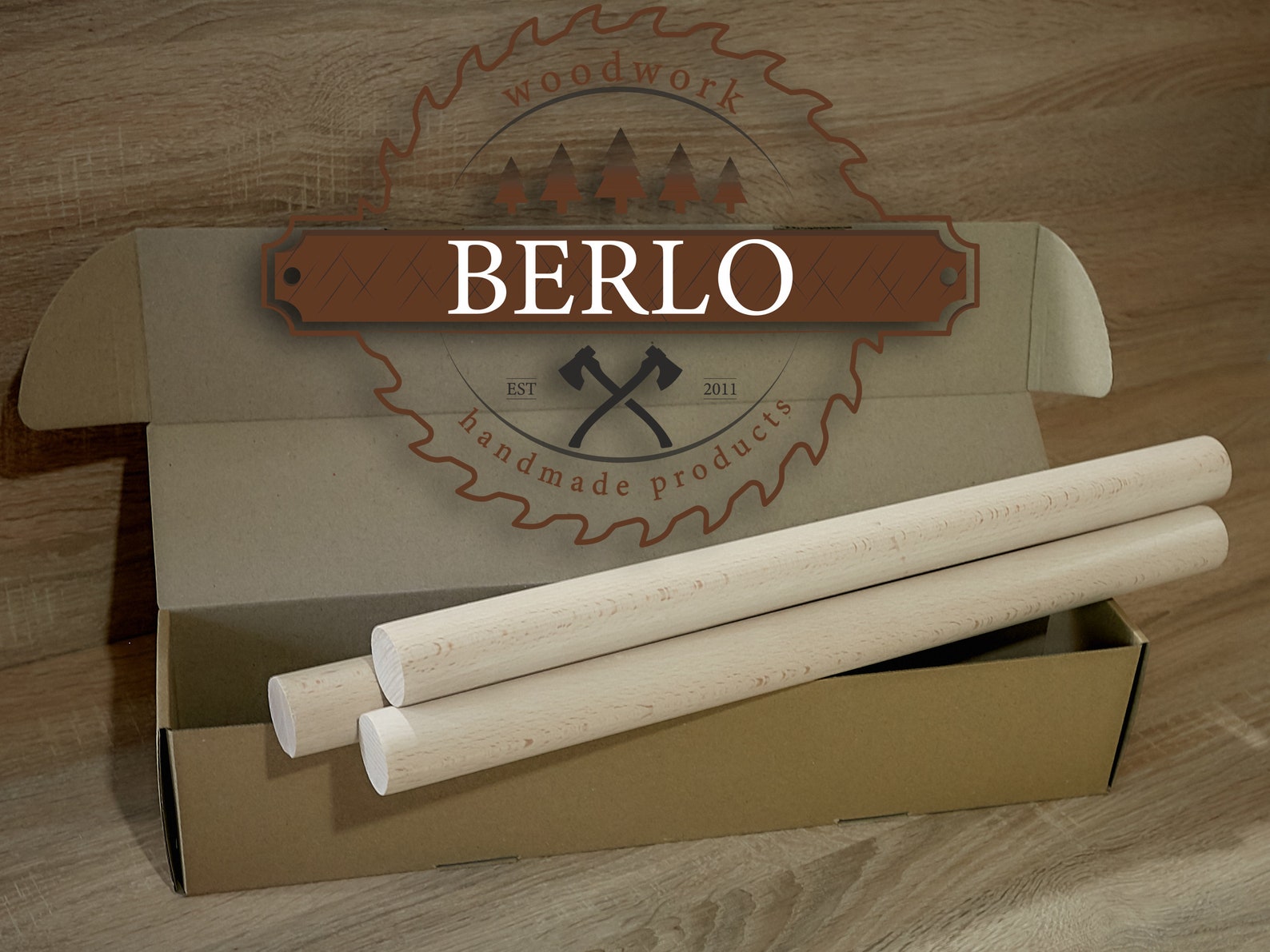 15/16 Beech Dowel Rods 24 mm 12 Long Beech Wood | Etsy