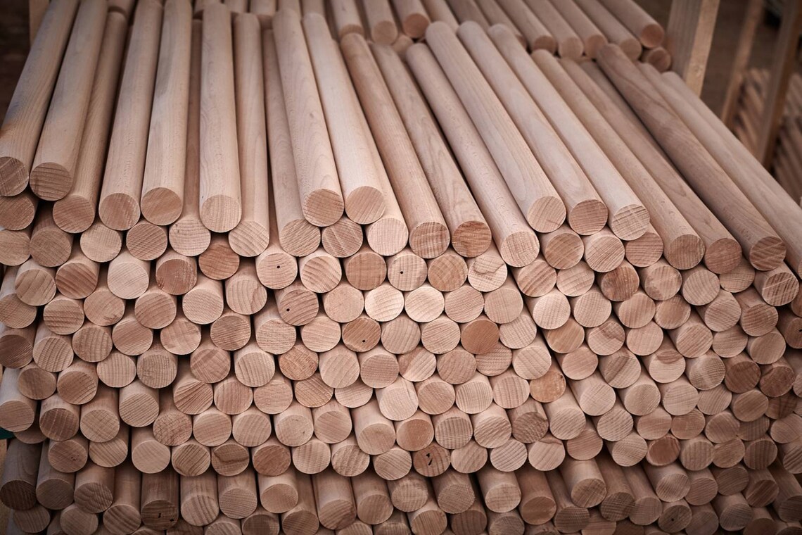 5/8 Beech Wooden Dowel 16 Mm 12 Long Beech Wood - Etsy