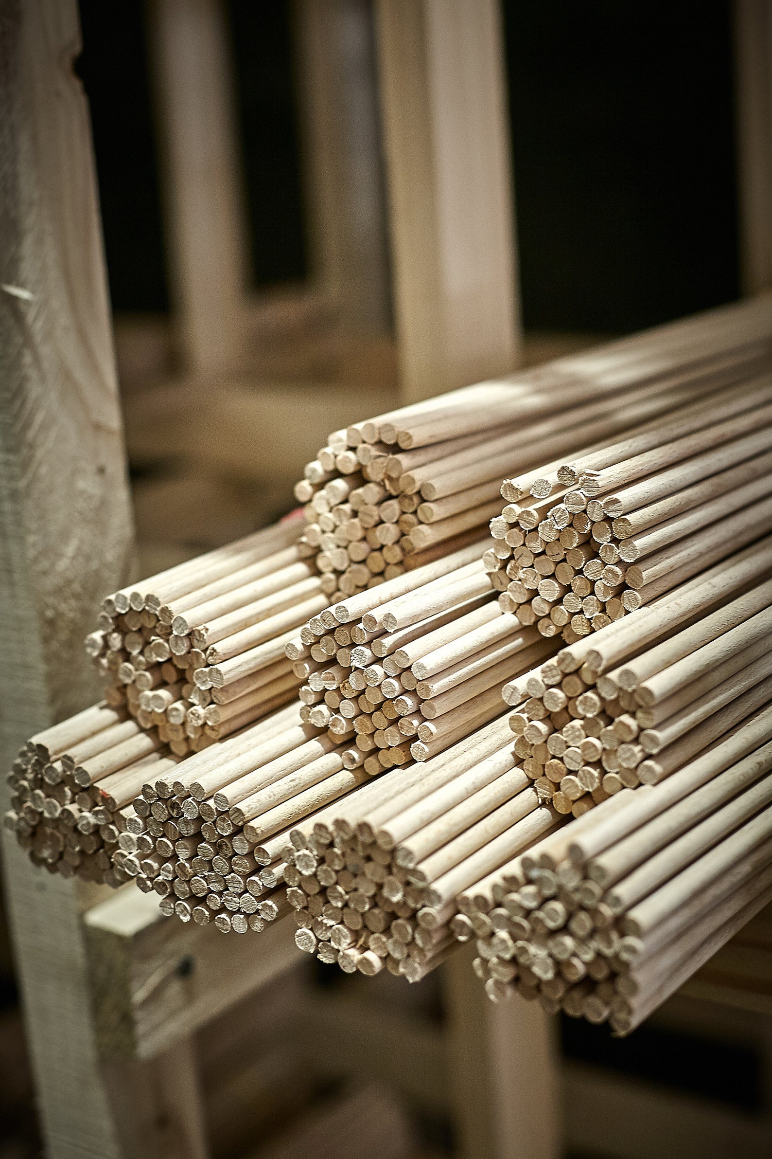 9/16'' Wooden Dowel Rods 14mm 12 Long Beech - Etsy