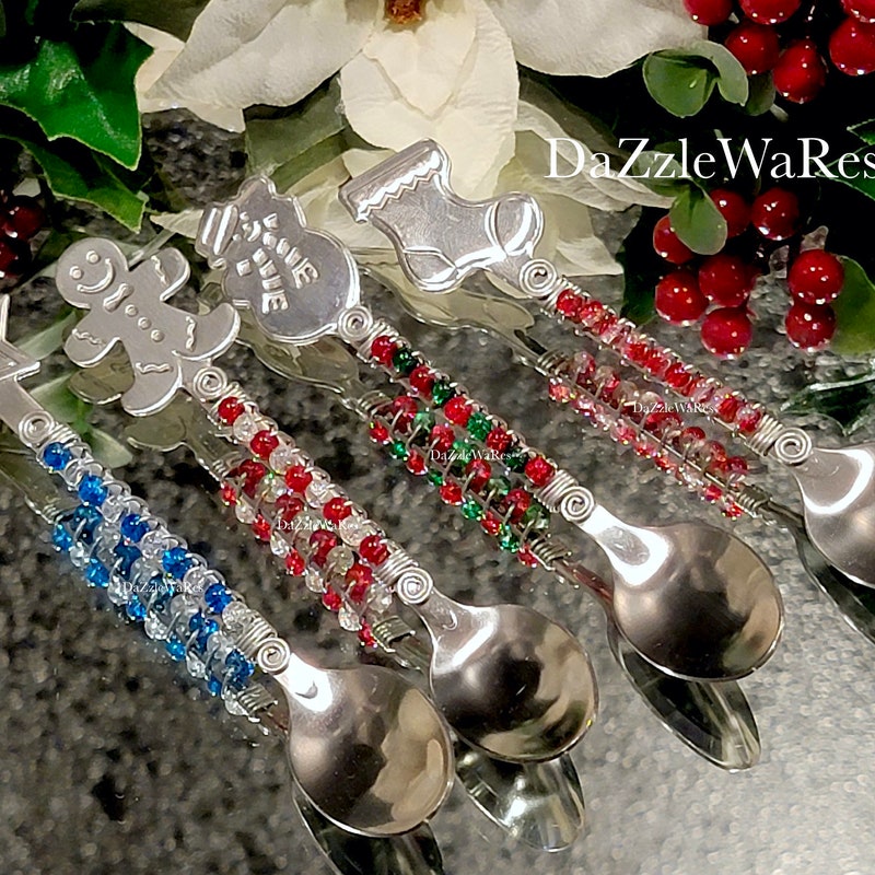 Christmas Spoons - Etsy