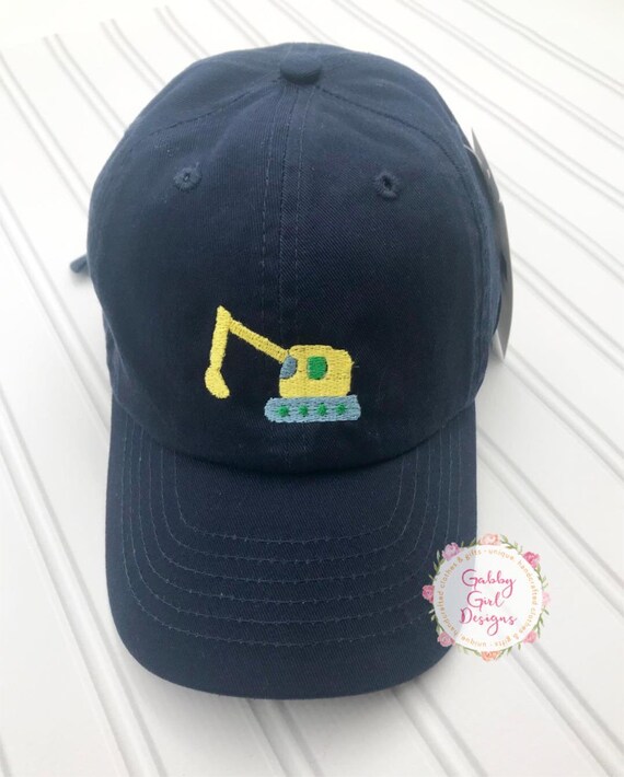 Toddler Boy Hat Toddler Hat Boy Kids Hat Excavator Hat | Etsy