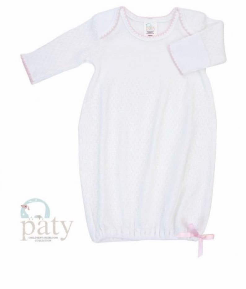 Paty Inc Knit Baby Day Gown,baby Coming Home Outfit, Newborn Pictures ...