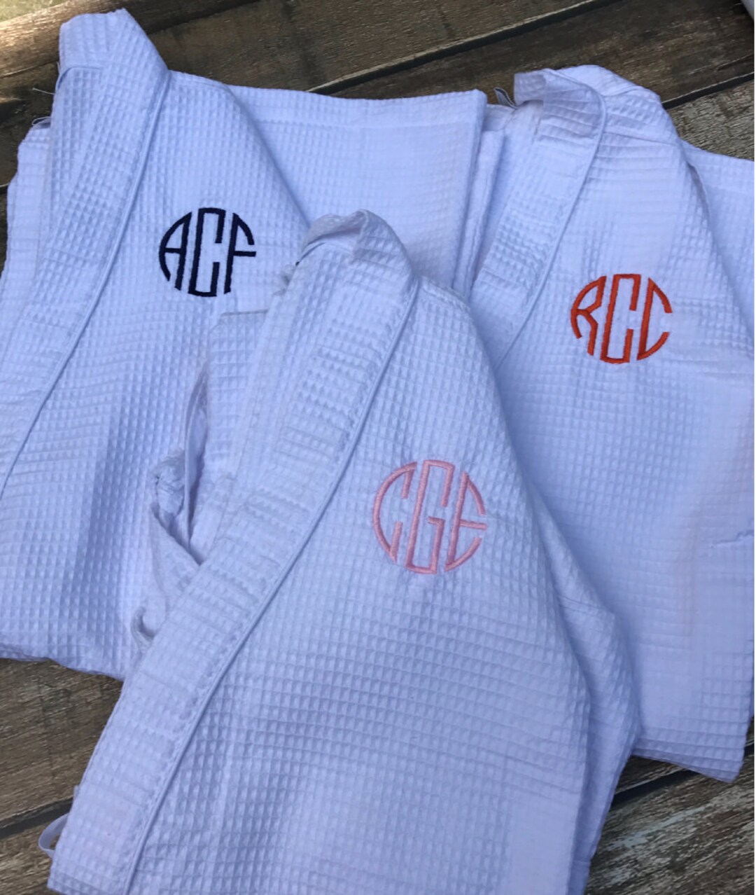 Graduation Mother's Day Gift Waffle Robe Robe Bathrobe Spa Robe ...