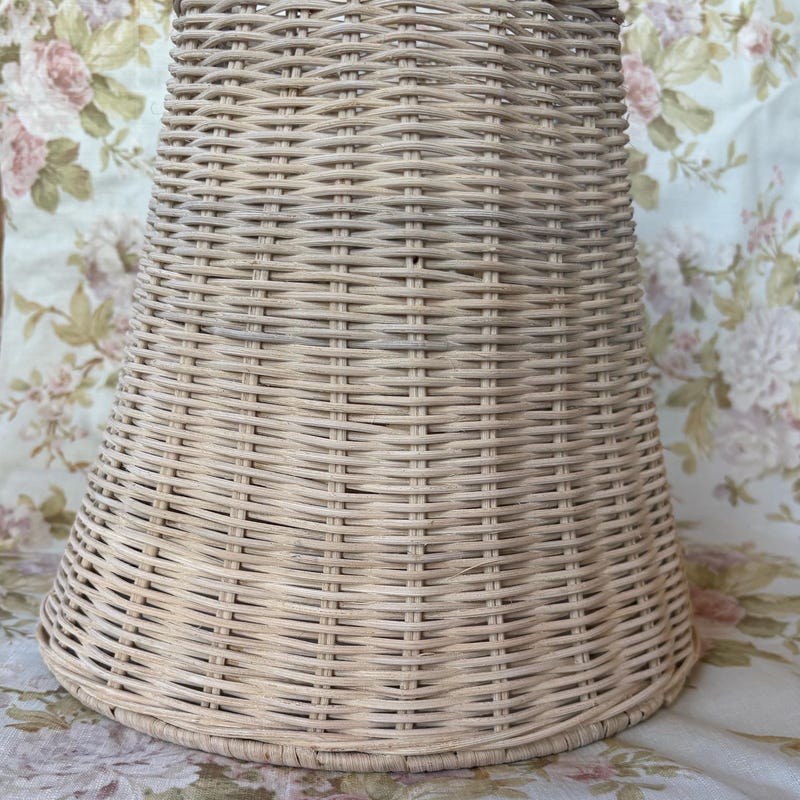 Wicker Lamp Shade - Etsy