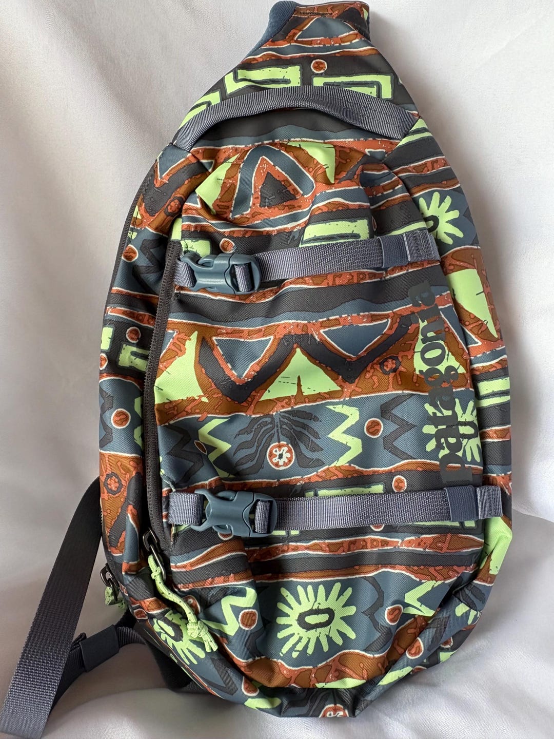 Patagonia Atom Sling 8L Bag Backpack - High Hopes Geo: Forge Grey - Etsy