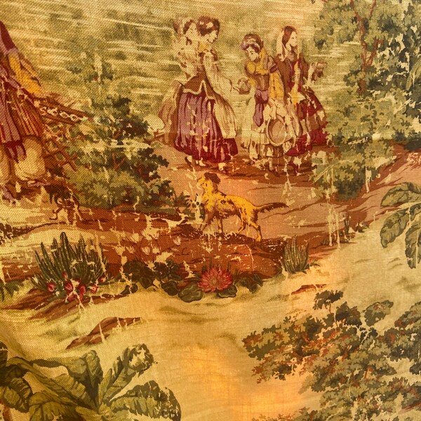 Toile Curtains - Etsy