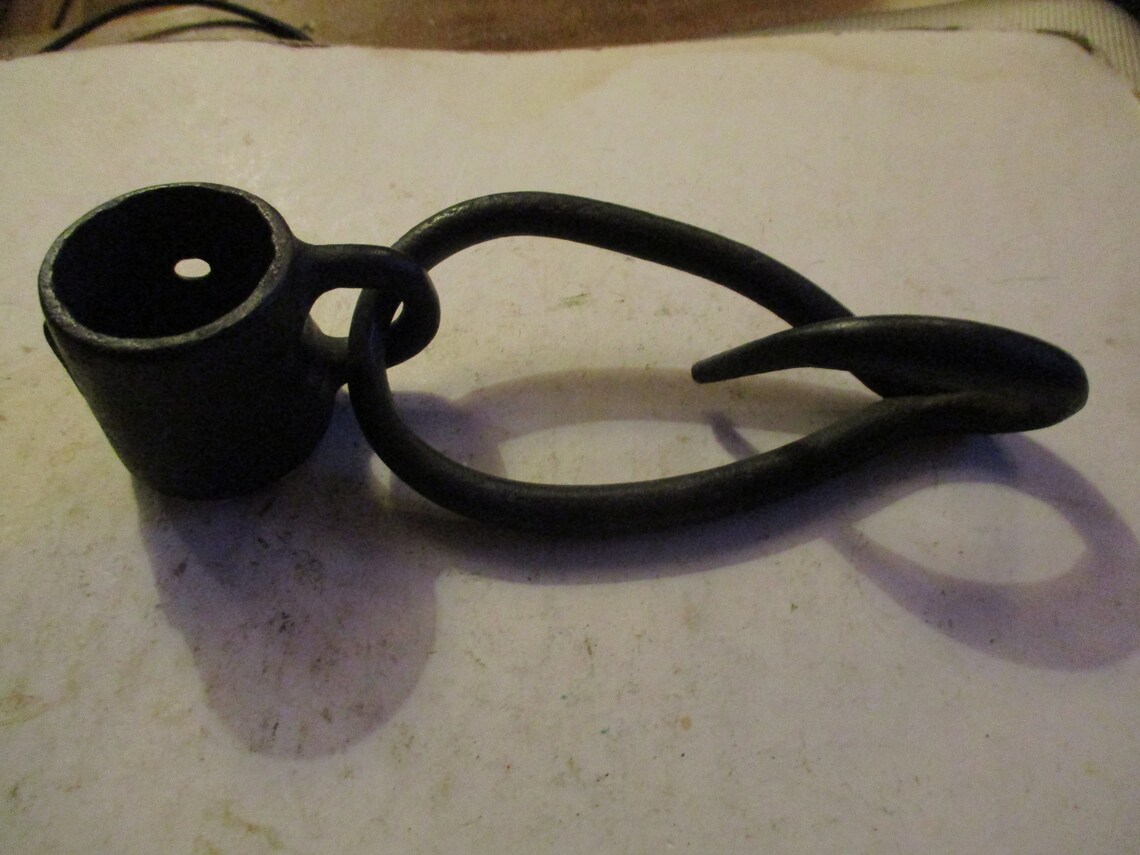 Wrought Iron Hitching Post Leash Ring Mounts to 1.5 | Etsy