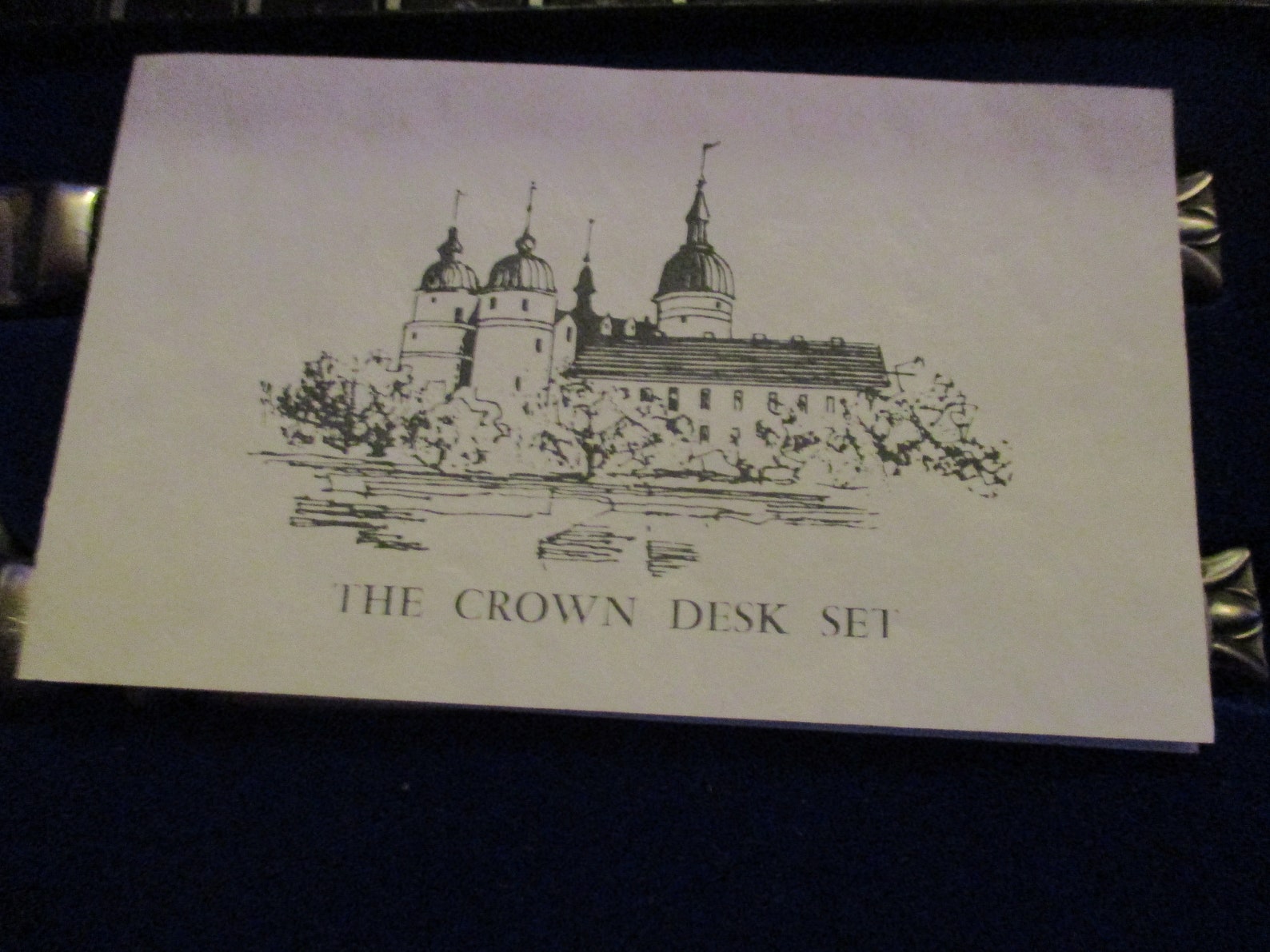 Crown Desk Set 2 Diameter Magnifying Glass and - Etsy