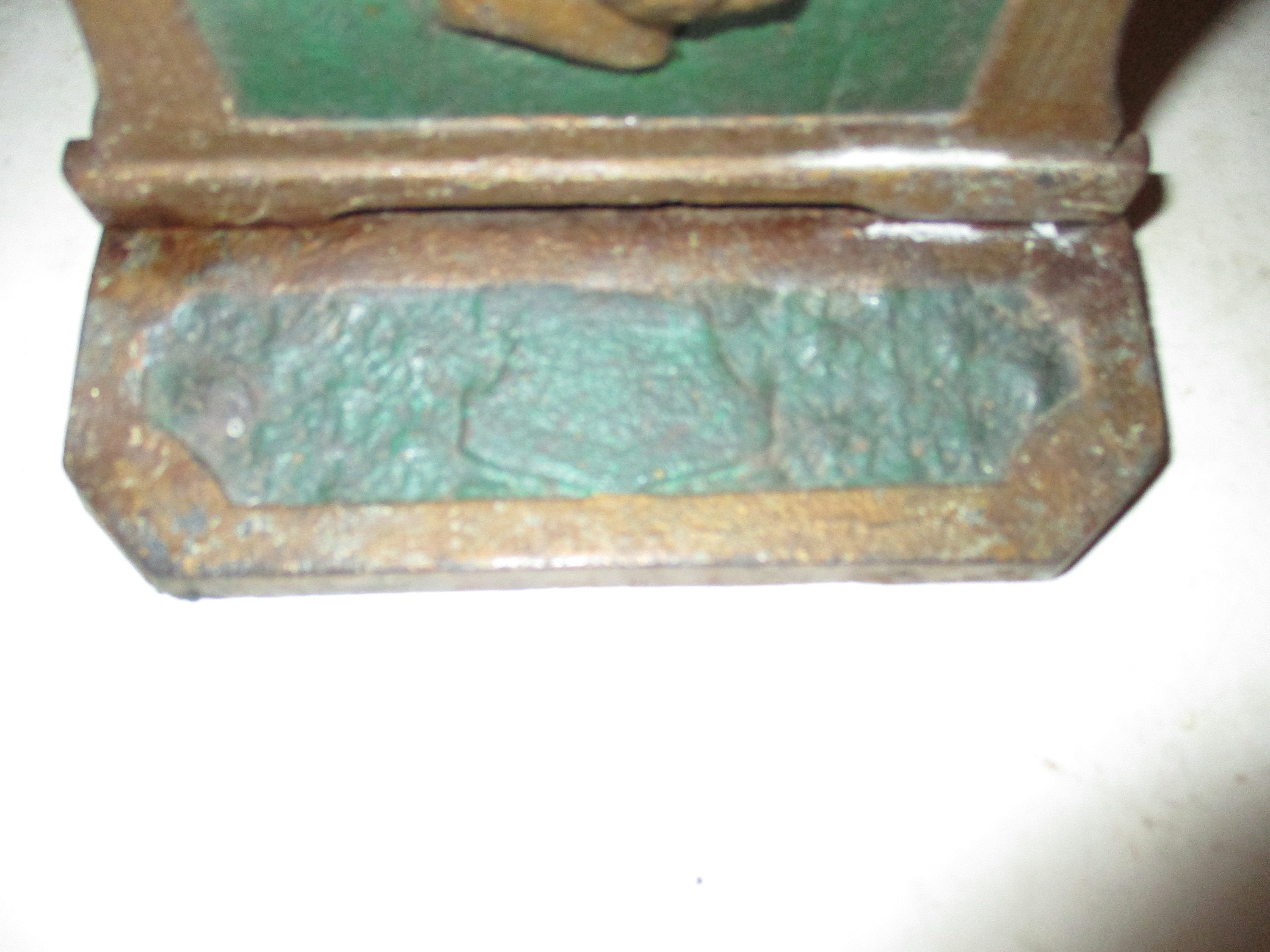 Judd Cast Iron Bookend - Antique Relief Cameo of Lincoln - Fun ...