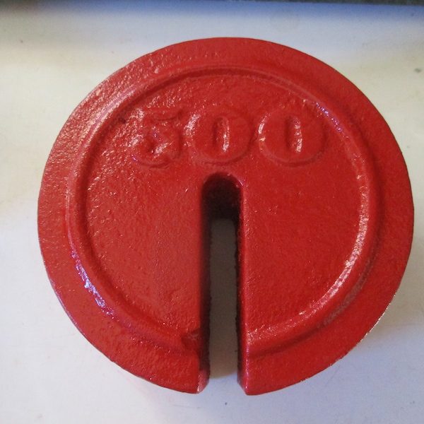 Antique Cast Iron Weights - Etsy